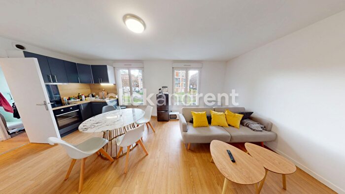 Appartement à louer - Lille, Moulins - 3 pièces - 2 chambres