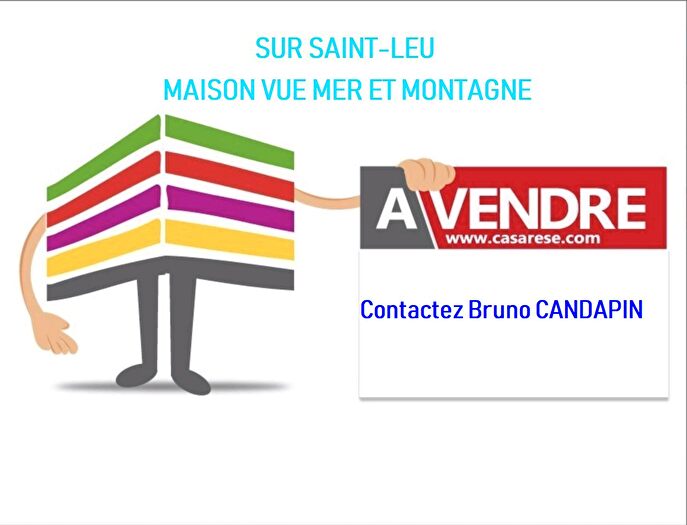Maison à vendre - Saint-Leu, Le Plate - 4 pièces - 3 chambres