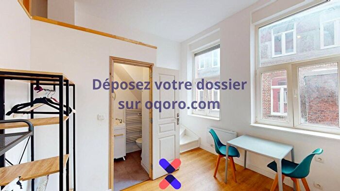 Appartement à louer - Anseele-Centre-Nations Unies-Crouy-Esperence, Roubaix - 1 pièce