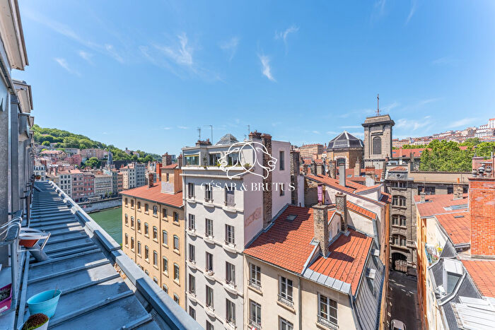 Lyon 1er, Ouest des Pentes : Appartement 3 pièces à vendre