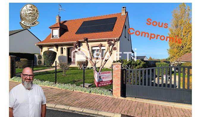 Maison à vendre - Beauvois-en-Cambrésis - 7 pièces - 4 chambres