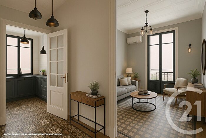 Appartement à vendre - Beausoleil, Centre-ville, Carnier - 5 pièces - 2 chambres