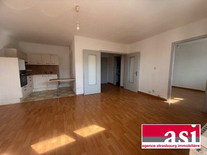 Appartement à vendre - Strasbourg, Koenigshoffen, Hohberg - 2 pièces - 1 chambre