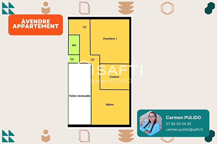 Appartement 3 pièces à vendre à Cavignac