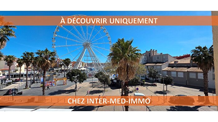 Appartement à vendre - Agde, La Ville - 3 pièces - 2 chambres