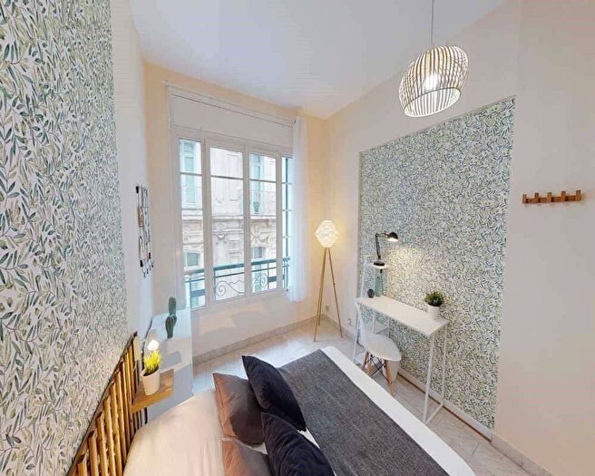 Appartement à louer - Gares, Montpellier - 1 pièce