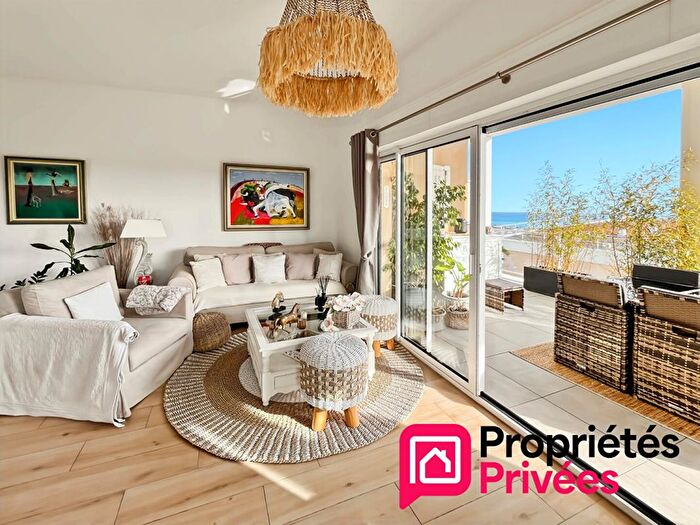 Appartement à vendre - Villeneuve-Loubet, Plage - 3 pièces - 2 chambres