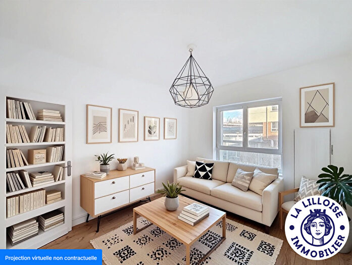 Appartement à vendre - Lille, Moulins - 2 pièces - 1 chambre