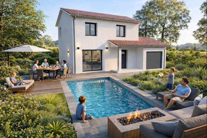 Valencin - Maison 4 pièces à vendre