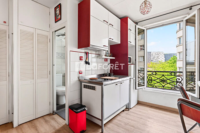 Appartement à vendre - Paris e , Bibliothèque, Dunois, Jeanne dArc - 2 pièces - 1 chambre