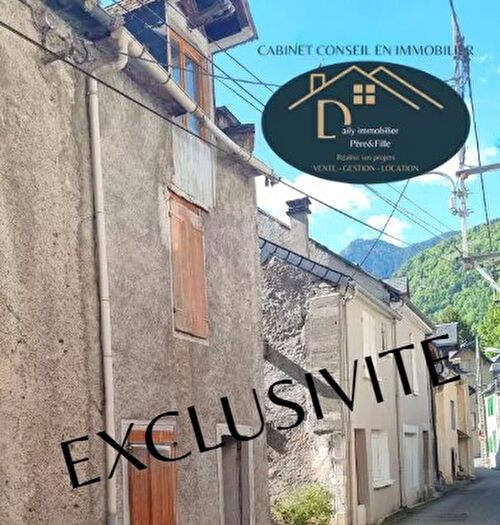 Maison à vendre - Saint-Béat - 3 pièces - 1 chambre