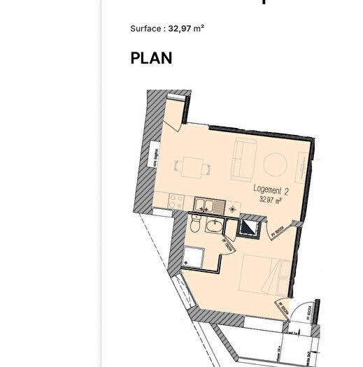 Appartement 2 pièces à vendre à Sarzeau, Penvins, Banastère, Suscinio, Landrezac