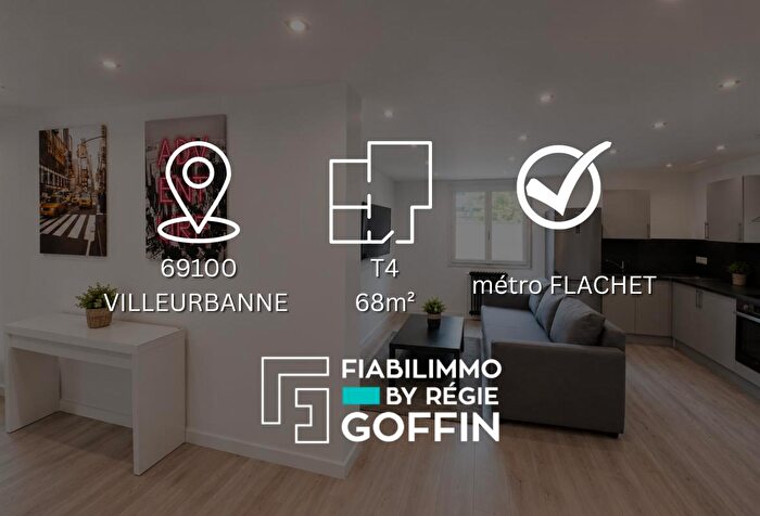 Appartement 4 pièces à vendre - Villeurbanne, Perrallière