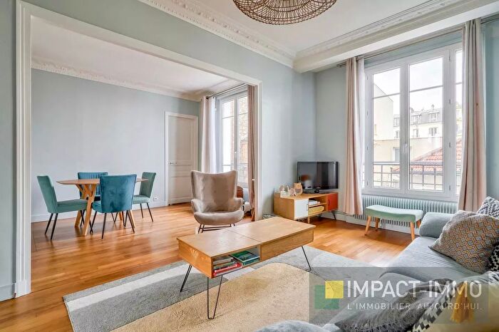 Appartement à vendre - Courbevoie, Bécon - 4 pièces - 2 chambres