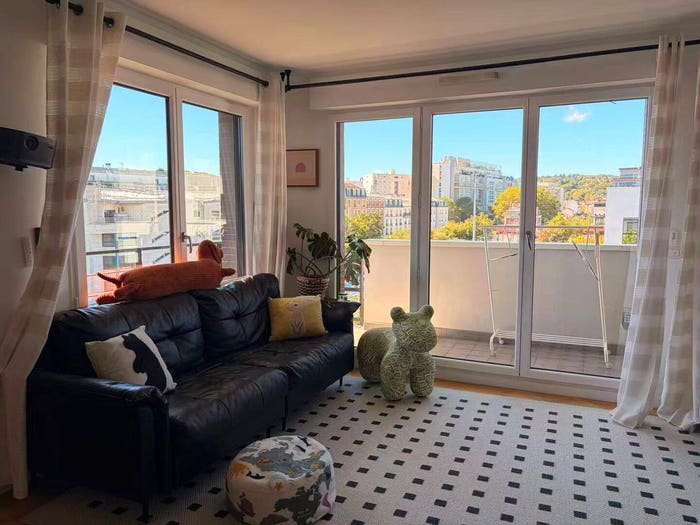 Colombiers, Issy-les-Moulineaux : Appartement 3 pièces à louer