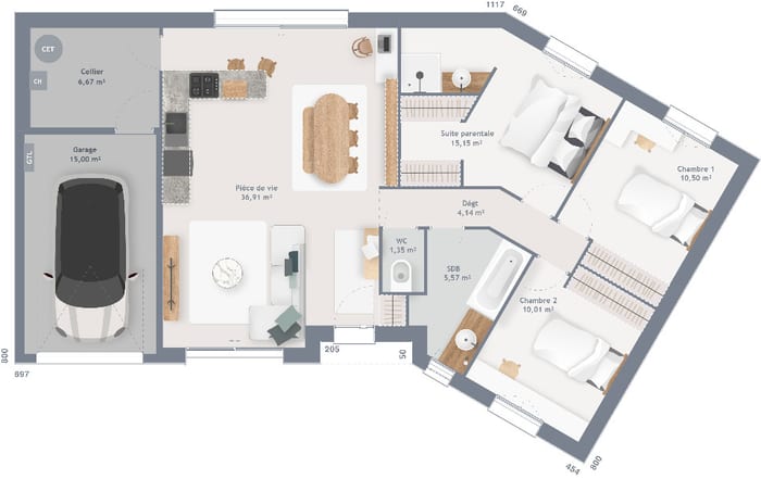 Maisons à vendre et appartements à louer - 3