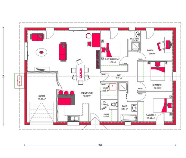 Maisons à vendre et appartements à louer - 3