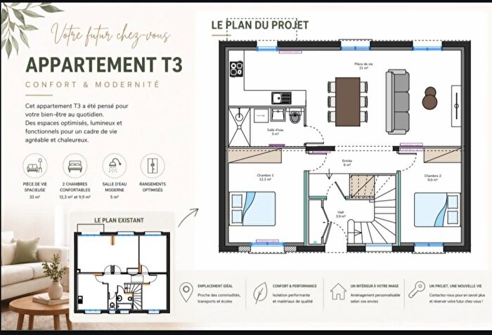 Maisons à vendre et appartements à louer - 3