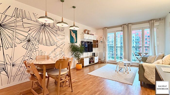 Appartement à vendre - Montrouge, Porte de Châtillon - 3 pièces - 2 chambres