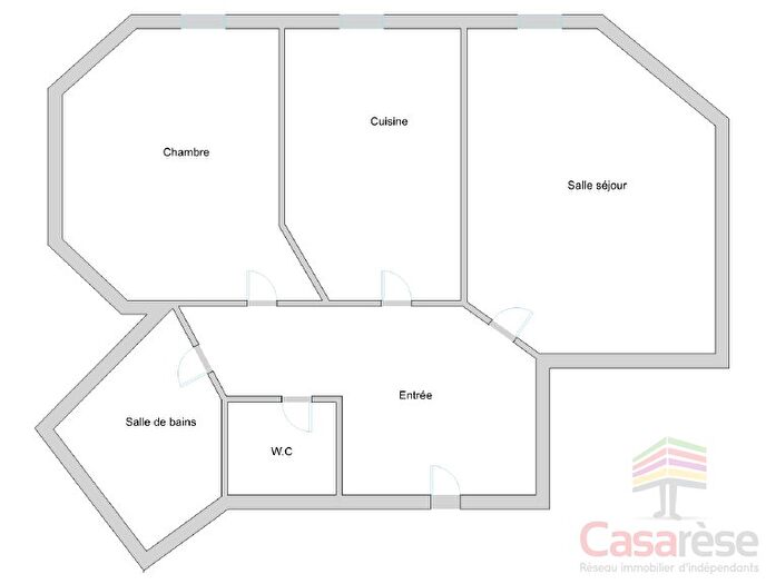 Appartement 2 pièces à vendre à Lyon 7ème