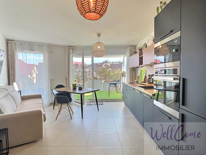 Appartement à vendre - Annecy-le-Vieux, Annecy-le-Vieux Nord - 2 pièces - 1 chambre