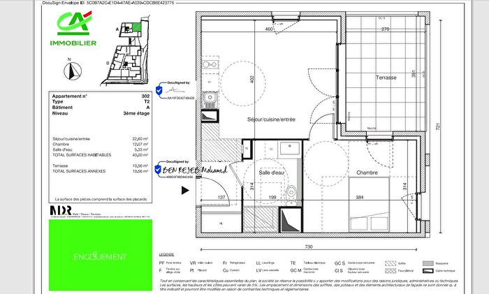 Appartement 2 pièces à louer à Montpellier, Croix d'Argent