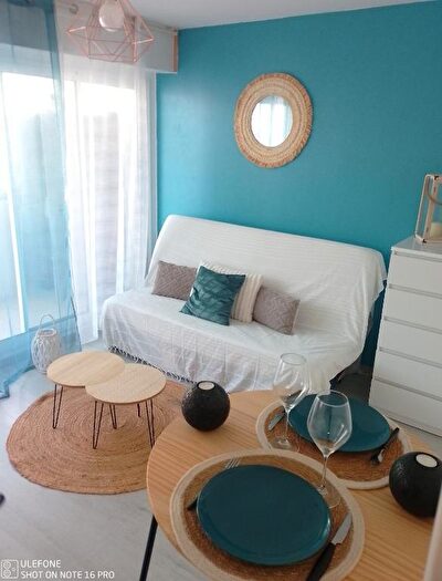 Appartement à vendre - Saint-Hilaire-de-Riez, Mouettes, Becs, Pège, Demoiselles, Littoral, Le Both - 1 pièce