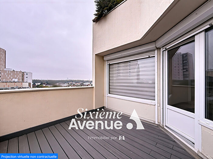 Appartement à vendre - Vaulx-en-Velin, Centre Est - 3 pièces - 2 chambres