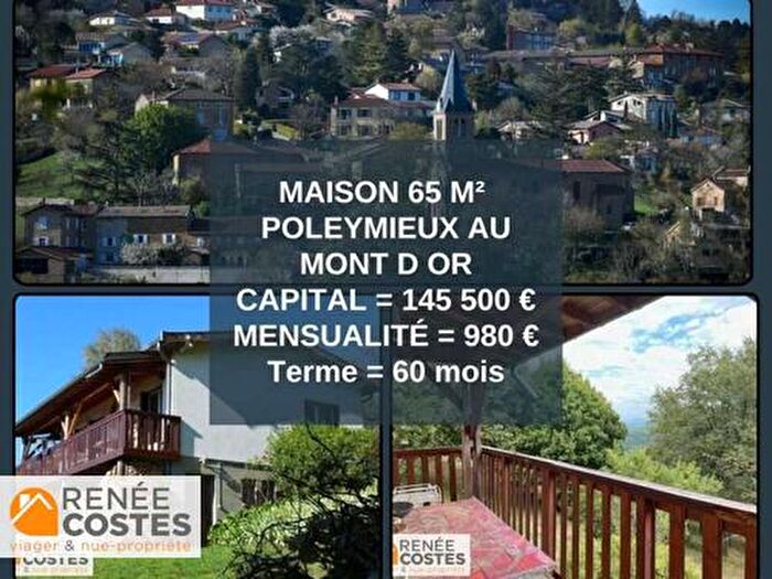 Maison 3 pièces à vendre à Poleymieux-au-Mont-d'Or