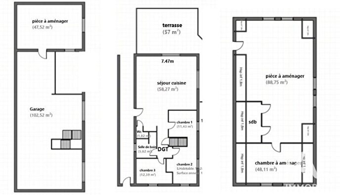 Maisons à vendre et appartements à louer - 3