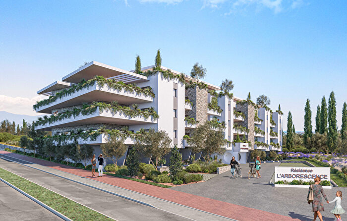 Appartement à vendre - Canet-en-Roussillon, Route de Saint-Nazaire, Les Fontaines, Etang - 2 pièces - 1 chambre