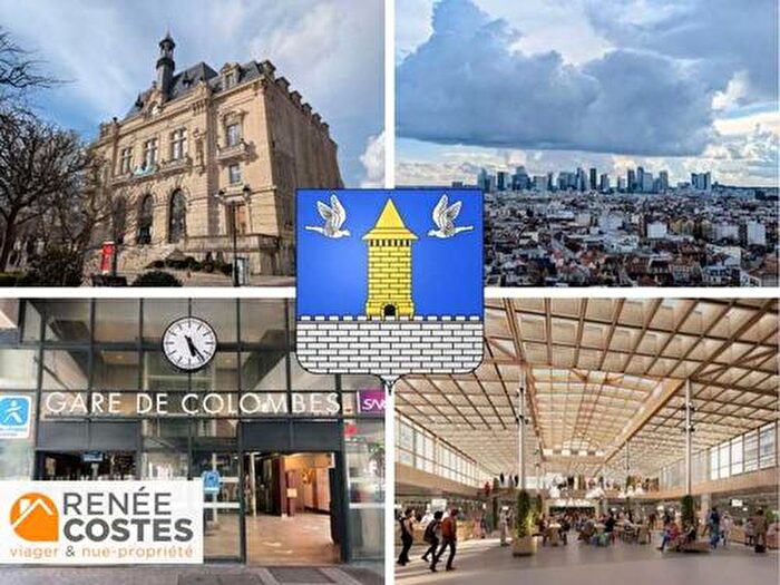 Appartement à vendre - Colombes, Centre-ville - 4 pièces - 3 chambres