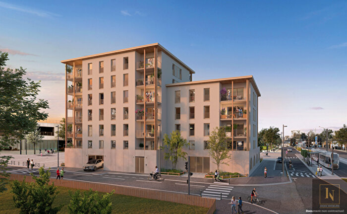 Appartement à vendre - Angers, Les Hauts de Saint-Aubin - 3 pièces - 2 chambres