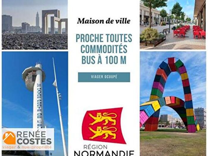 Maison à vendre - Le Havre, Mare-Rouge - 3 pièces - 1 chambre