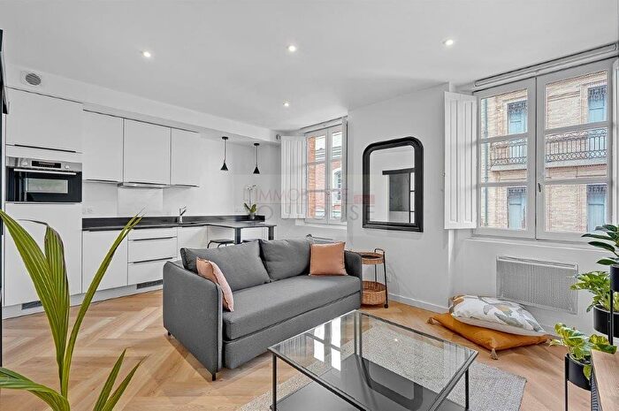 Appartement à louer - Toulouse, Les Carmes-Esquirol - 2 pièces - 1 chambre