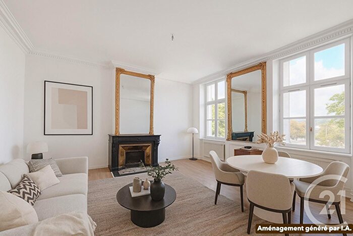 Appartement à vendre - Nancy, Ville vieille, Léopold - 2 pièces - 1 chambre