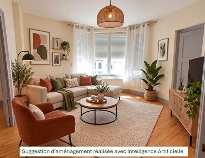 Chazelles-sur-Lyon : Appartement 4 pièces à louer
