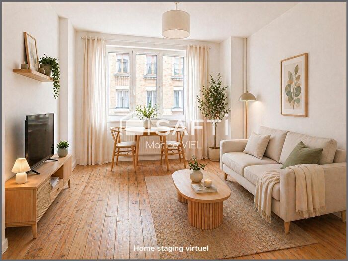 Appartement 3 pièces à Clichy, Berges de Seine, Beaujon, à vendre