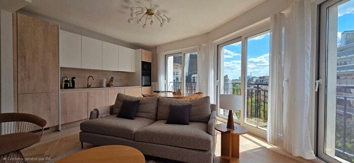 Chaillot, Paris 16ème arrondissement : Appartement 4 pièces à louer