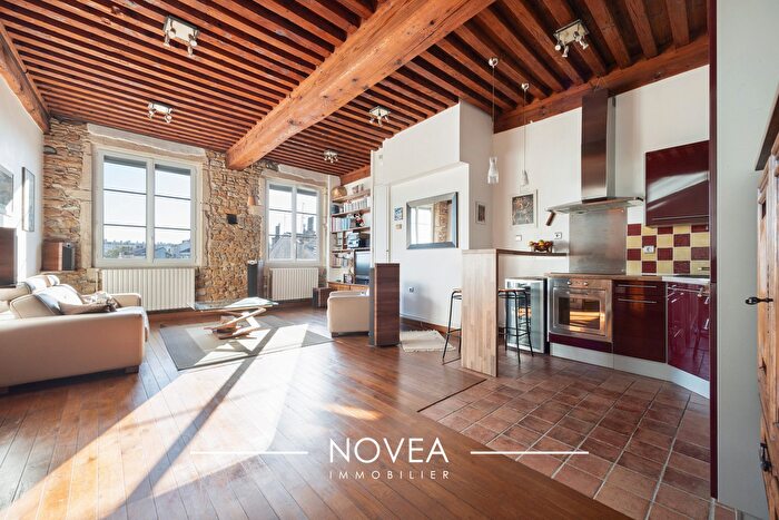 Lyon 4ème, Croix Rousse Est - Appartement 3 pièces à vendre