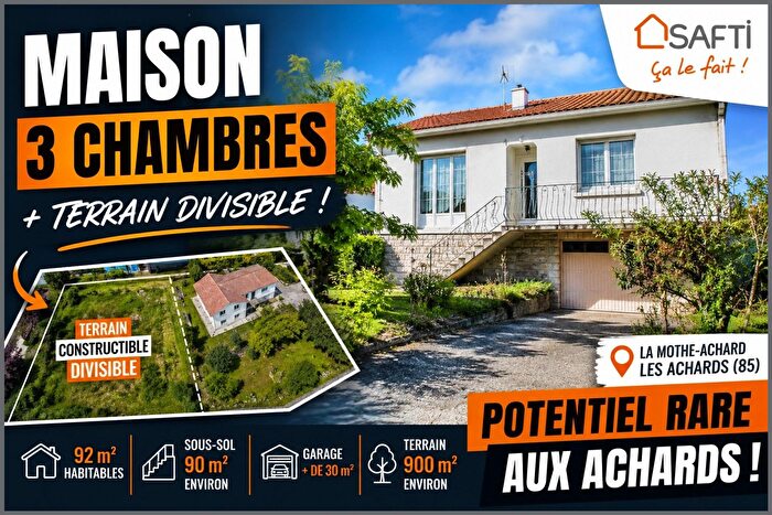 Maison 4 pièces à vendre - La Chapelle-Achard
