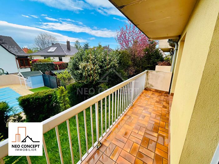 Appartement à vendre - Souffelweyersheim - 3 pièces - 2 chambres