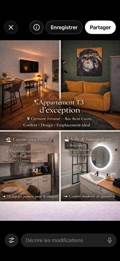 Appartement 3 pièces à louer - Le Brezet, Clermont-Ferrand