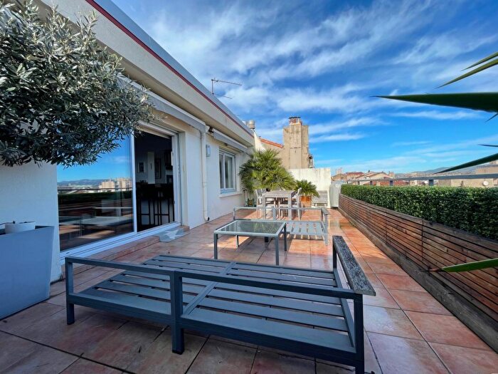 Appartement à vendre - Marseille e , Castellane - 3 pièces - 2 chambres