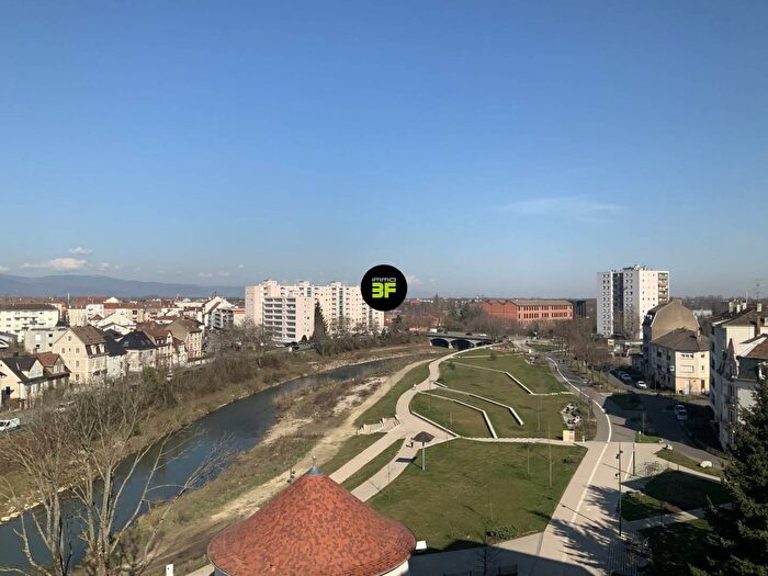 Appartement à louer - Daguerre, Mulhouse - 4 pièces - 3 chambres