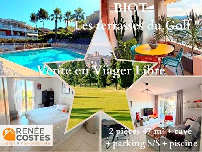 Biot - Appartement 2 pièces à vendre