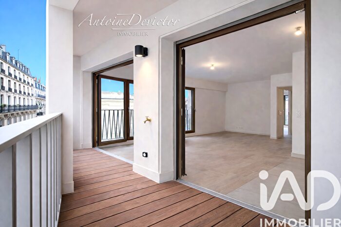 Appartement à vendre - Paris e , Bel-Air, Nord - 3 pièces - 2 chambres