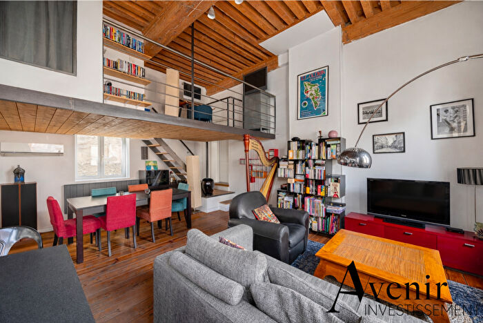 Appartement à vendre - Lyon e , Croix Rousse Est - 4 pièces - 3 chambres