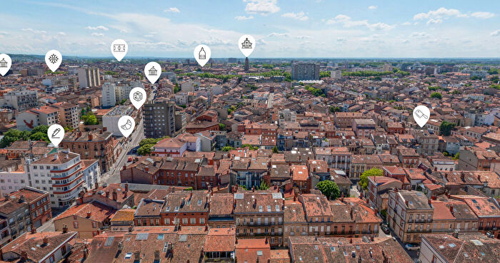 Appartement à vendre - Toulouse, Le Raisin - 3 pièces - 2 chambres