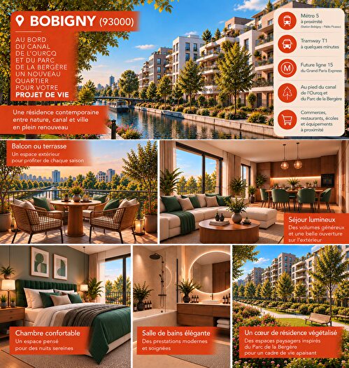 Bobigny, La Folie : Maison 4 pièces à vendre